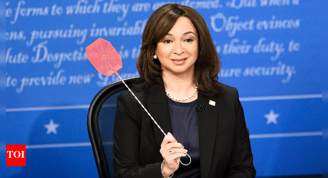 Maya Rudolph returns to Saturday Night Live to play Kamala Harris in Season 50 | - Times of India