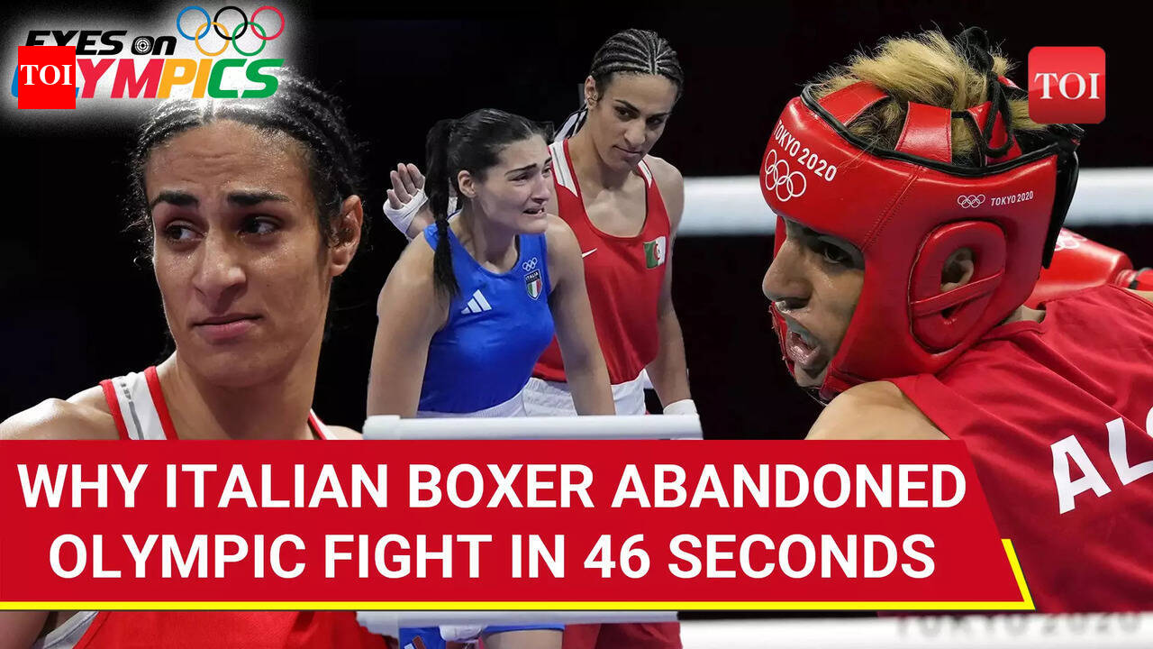 Olympics 2024: Italy's Carini Breaks Down After Knockout By Algerian ...