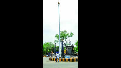 Flagpole: Flagpole to be unveiled at Saravanan memorial | Trichy News ...