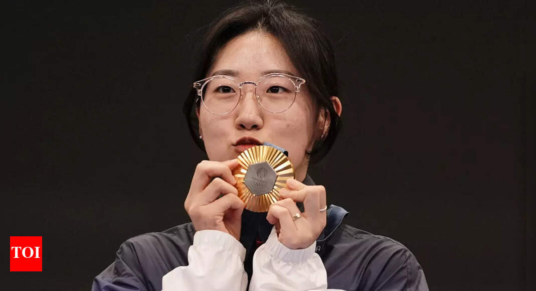 Paris Olympics: South Korea's Yang Ji-in wins women's 25m pistol gold ...