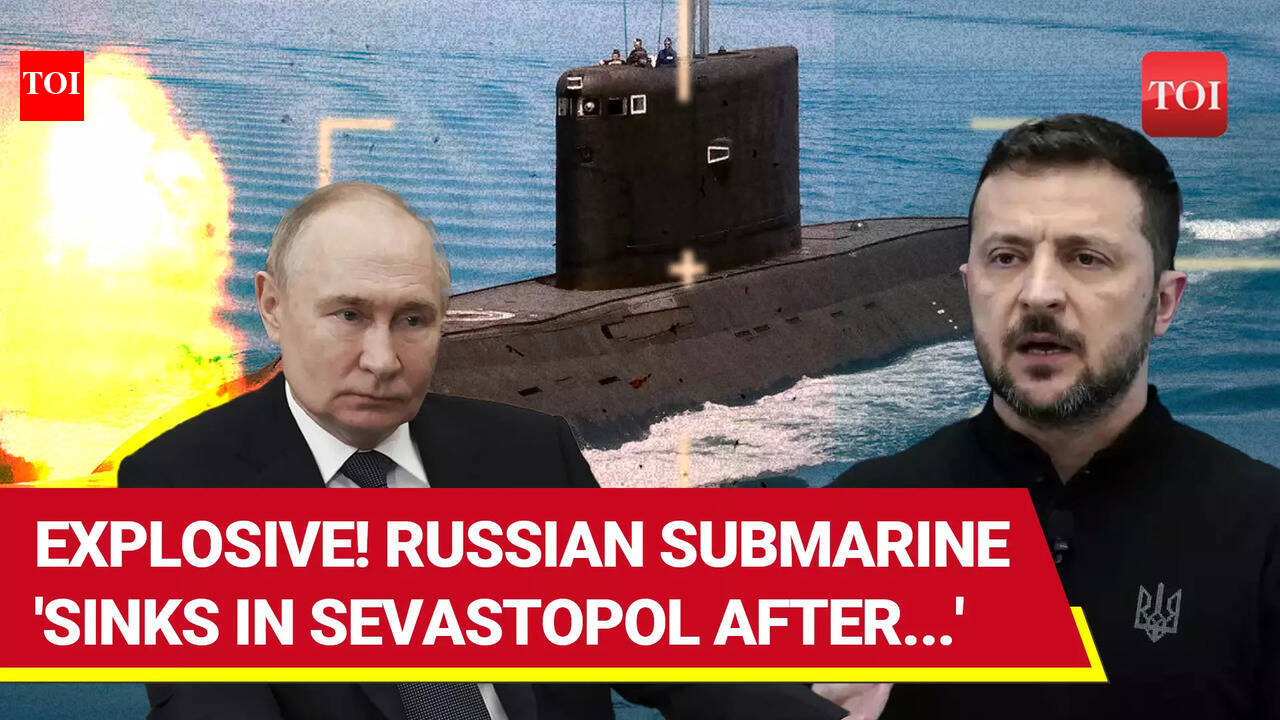 Giant Russian Submarine 'Sinks' In Crimea; Putin Aide Said This As ...