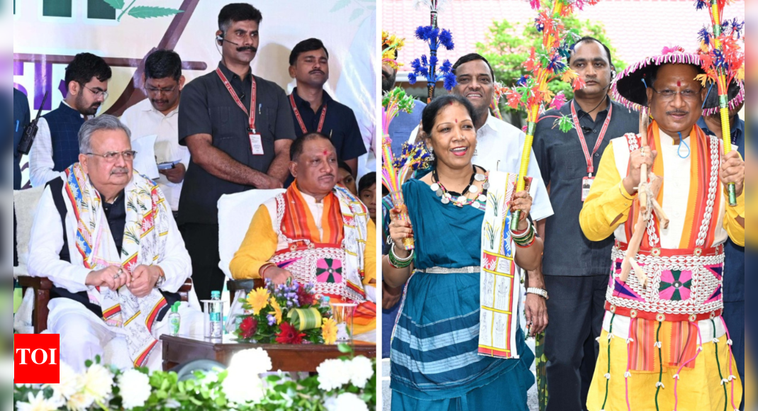 Chhattisgarh CM Vishnu Deo Sai celebrates Hareli Tihar with traditional ...