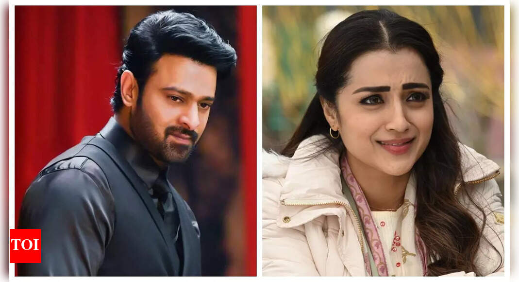 Reports: Trisha in talks to star opposite Prabhas in Sandeep Reddy ...