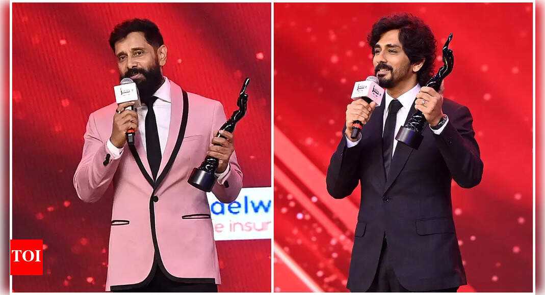 Chiththa, PS2 top a night of honours at Filmfare Awards South 2024 ...