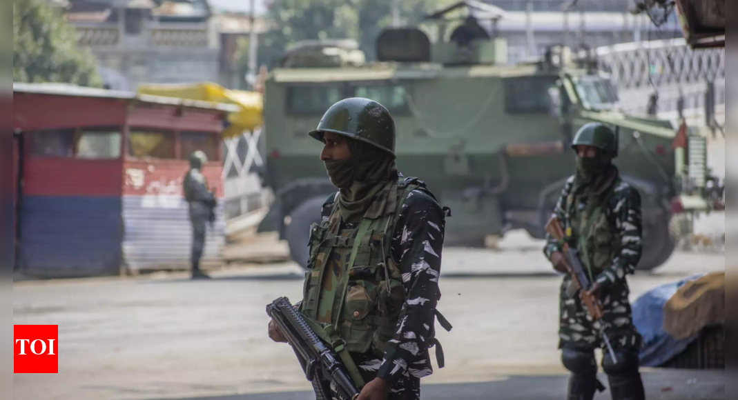 Significant decline in terror-related incidents in Jammu and Kashmir ...