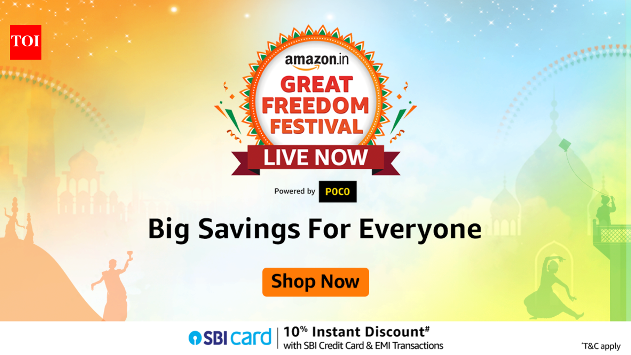 Amazon Great Freedom Festival Sale 2024: Deals Live For Everyone: Huge ...