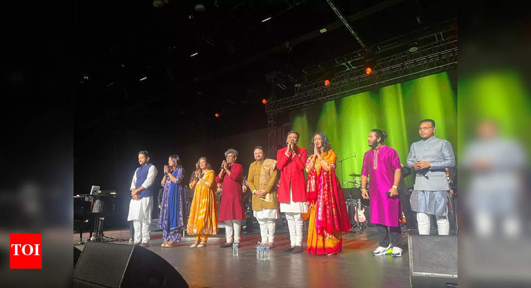 The annual celebration of Bengali music and culture takes place in ...