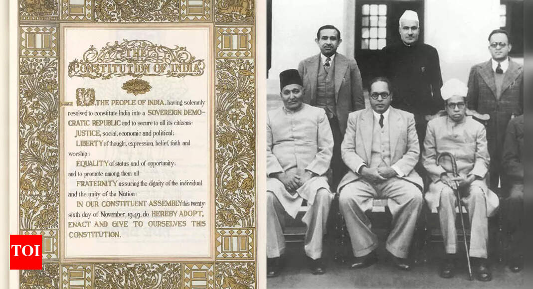 Preamble to the Indian Constitution and the story behind it | - Times ...