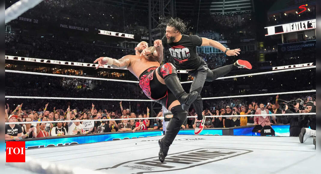 WWE News: Roman Reigns to appear on 8/9 WWE SmackDown | WWE News - The Times of India