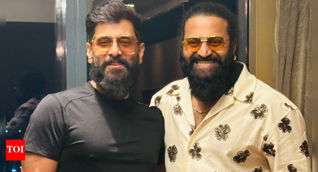 Rishab Shetty calls meeting Vikram a "Dream come true" moment | - Times of India