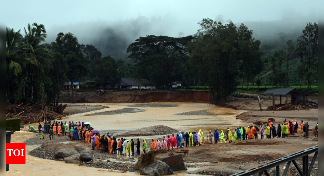 Wayanad landslide: Relief efforts get tech boost | Kochi News - Times ...