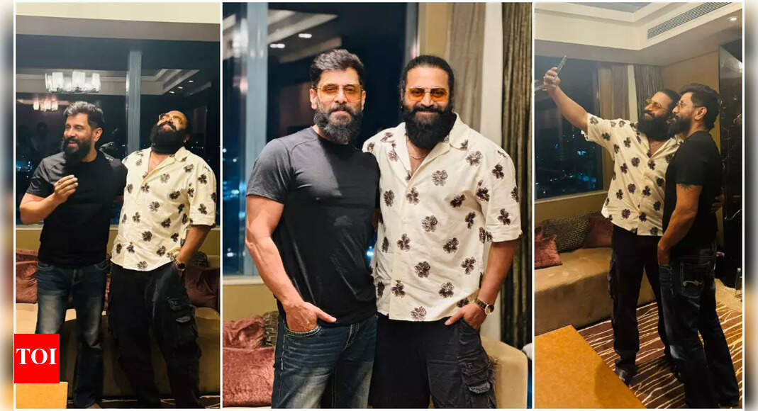 Vikram calls meeting with Rishab Shetty fascinating | Tamil Movie News - Times of India