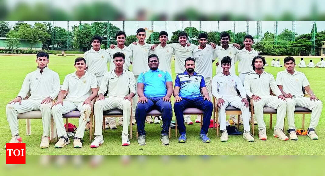 Hardik Raj: Hardik Raj shines as SUCC (1) clinches title in KSCA U-19 ...