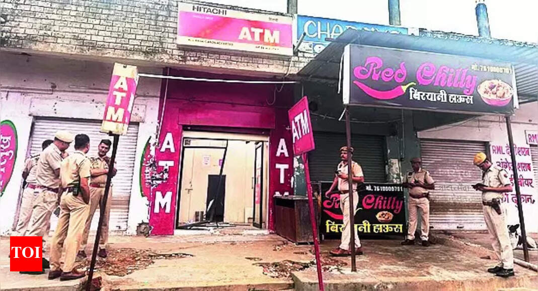 ATM Robbery: Miscreants rob ATM containing 4L in Gokulpura | Jaipur ...