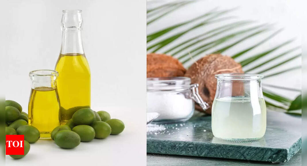 Coconut Oil vs. Olive Oil: Which is better for health? - Times of India