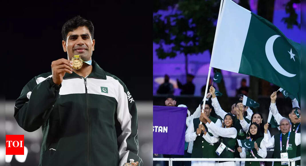 Pakistan's Olympic contingent of just seven athletes to return with a ...