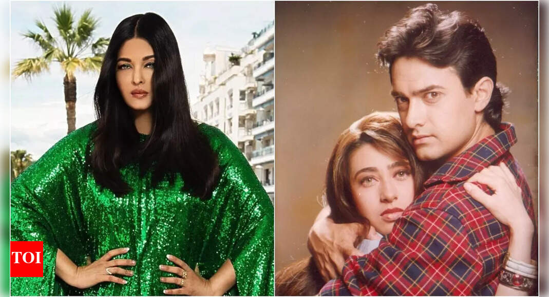 Did you know Aishwarya Rai Bachchan was the original choice for 'Raja Hindustani' opposite Aamir ...