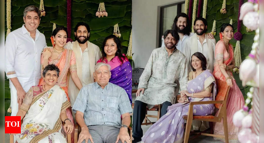 Naga Chaitanya’s mother Lakshmi Daggubati, Nagarjuna and Amala Akkineni ...
