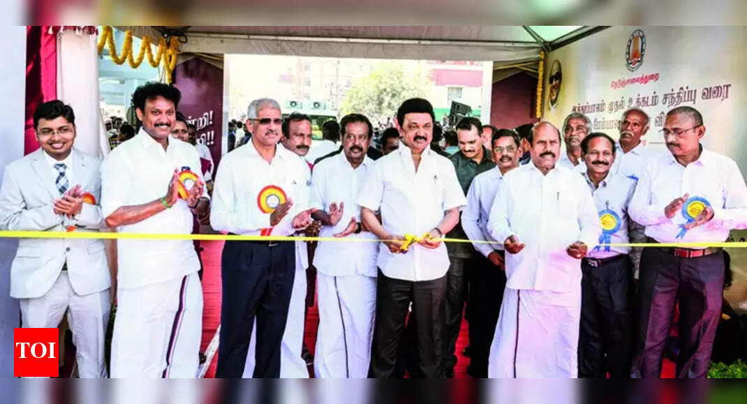 Ukkadam Flyover: CM inaugurates Ukkadam flyover reducing travel time ...