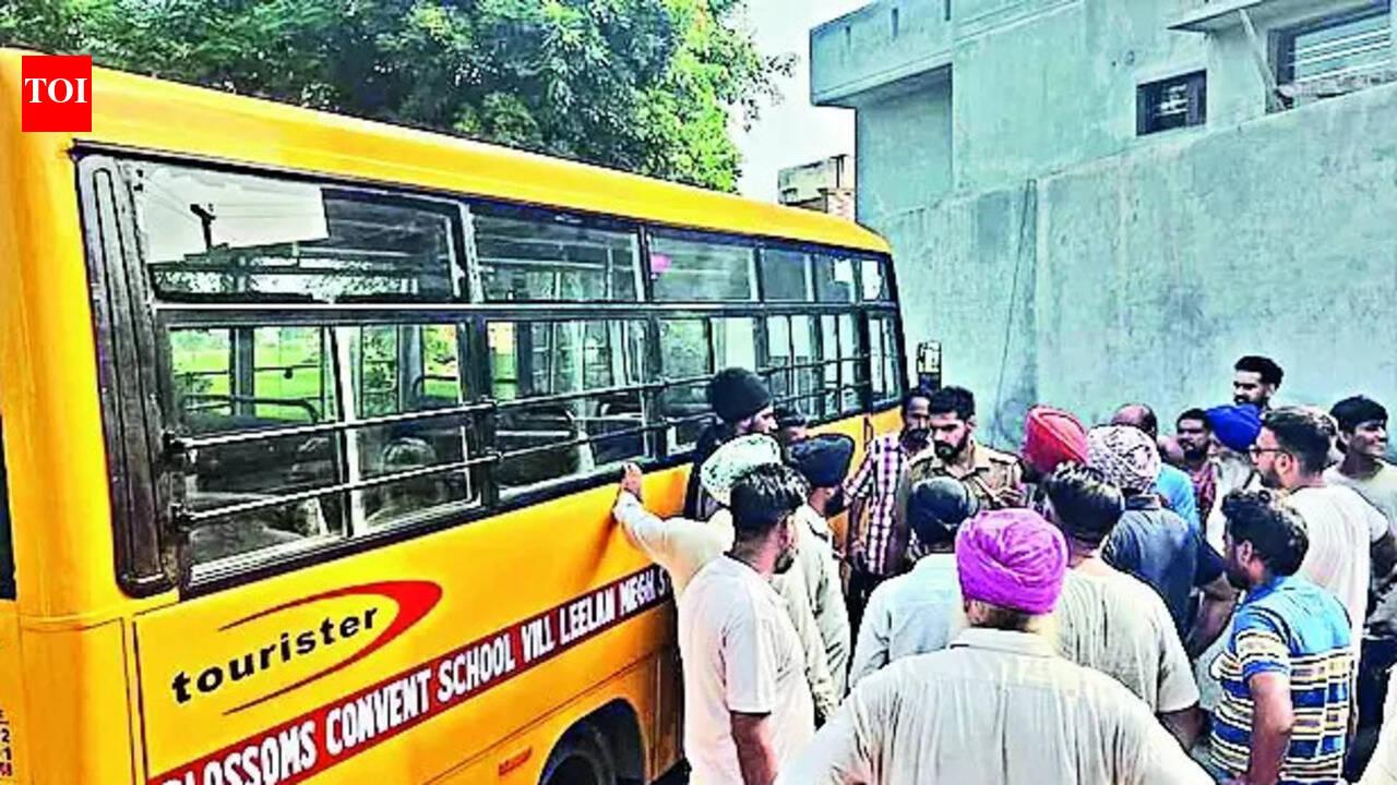 Drunk School Bus Driver Beaten and Handed Over to Cops | Ludhiana News ...
