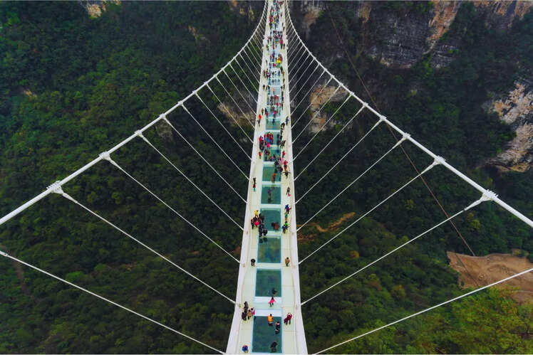Most famous sky bridges from around the world | Times of India Travel