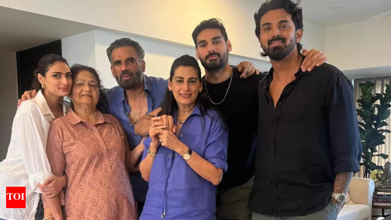 Sunil Shetty Family