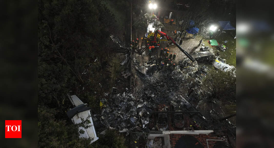 Brazil plane crash: 'Their job was saving lives. They lost their own in ...