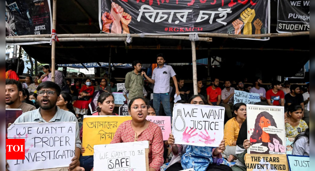 Kolakata doctor rape-murder: Protests hit med services across country ...