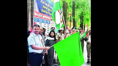 Tricolour: Tricolour March for National Pride in Kashi Varanasi ...