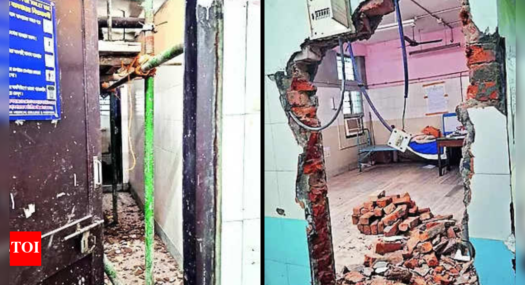 Renovation Work: Protests over Renovation Work Near Crime Scene at RG ...