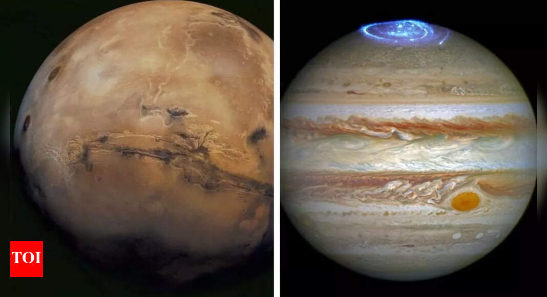 Mars Jupiter Conjunction: Mars meets Jupiter on night sky; how to watch ...