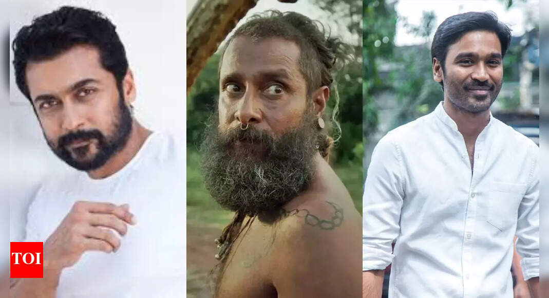 Dhanush and Suriya share heartwarming wishes to Chiyaan Vikram ahead of ...