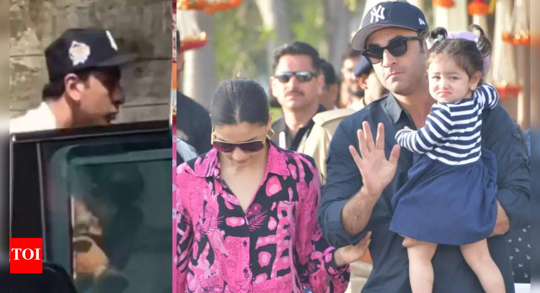 Ranbir Kapoor and Alia Bhatt's baby girl Raha soaks into the ...