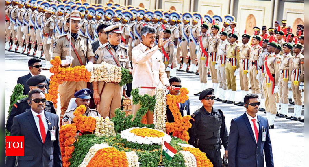 N Chandrababu Naidu: Naidu vows to restore Andhra’s brand value | Vijayawada News - The Times of ...