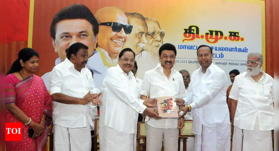 Tamil Nadu CM M K Stalin sets 200 seats as target for 2026 assembly ...
