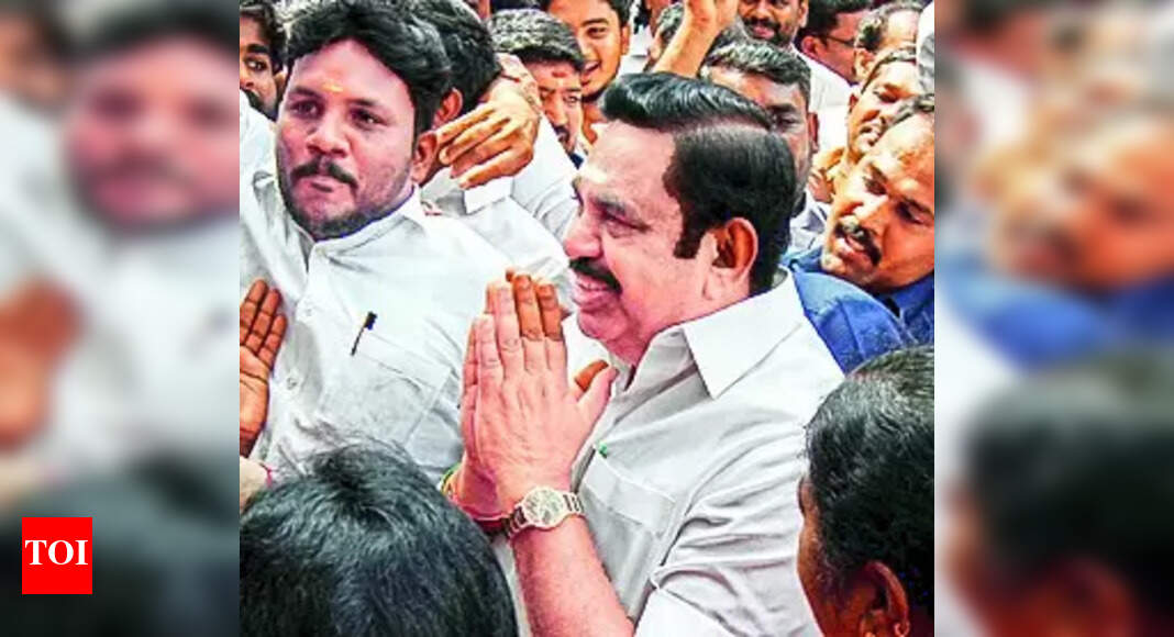 AIADMK Executive Panel: AIADMK executive panel supports EPS leadership ...