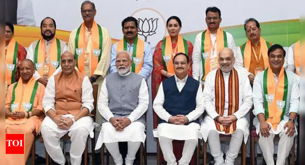 Key BJP meet today ahead of party polls | India News - Times of India