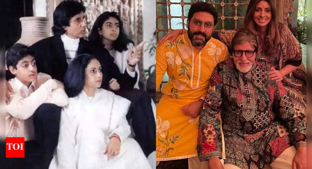 When Amitabh Bachchan spoke about Abhishek Bachchan and Shweta Bachchan ...