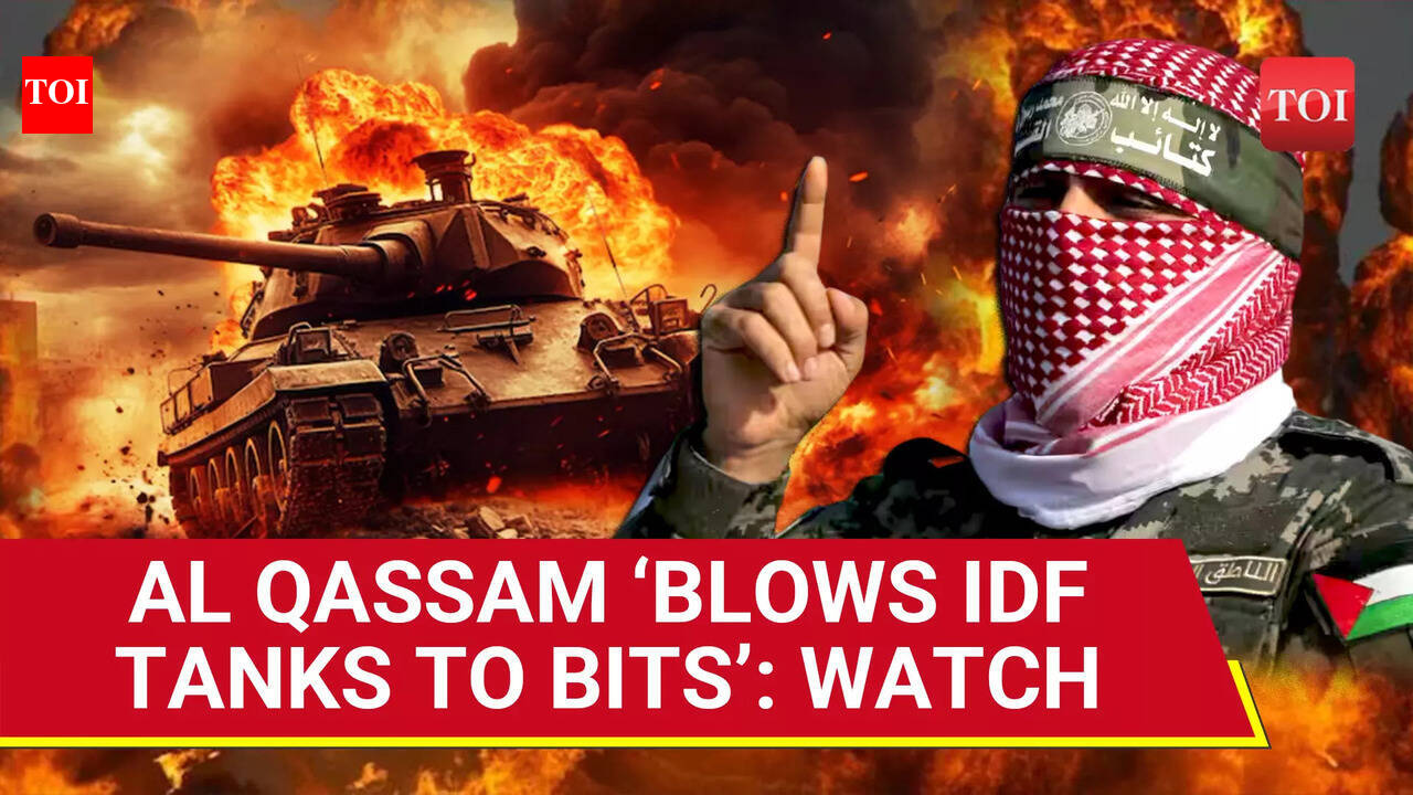 Hamas' Al-Qassam Brigades Release Video of Attacks on Israeli Tanks in ...