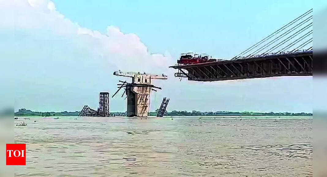 Bridge Collapse: Bridge Collapse in Sultanganj, Bihar | Patna News ...