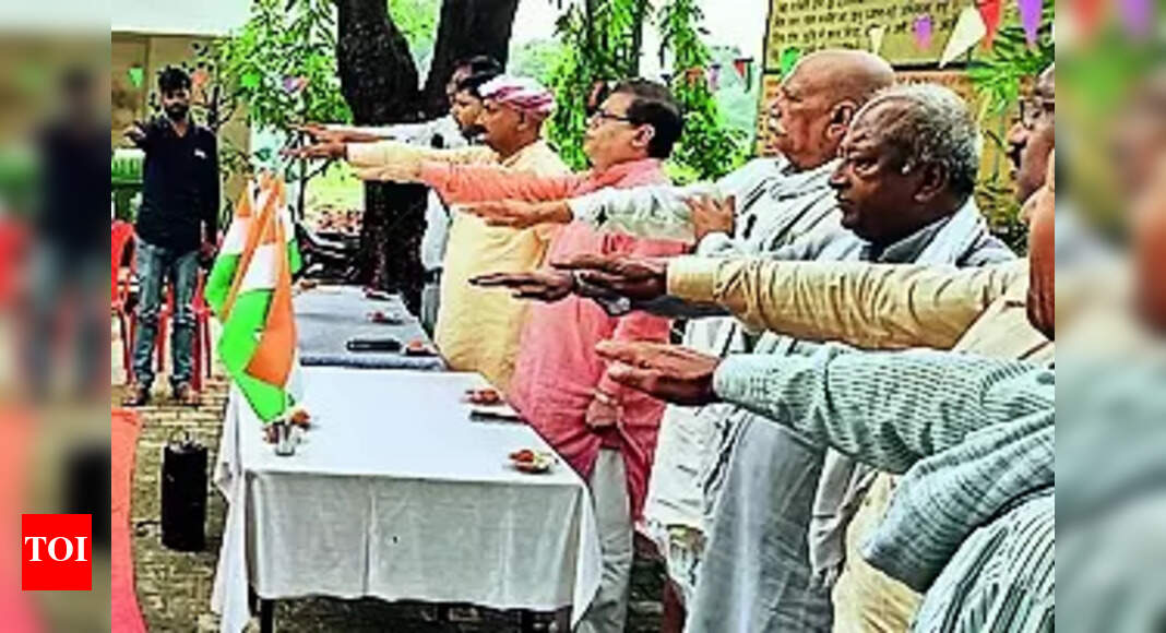 TB-Free: Villagers assembly pledge TB-free panchayat | Varanasi News ...