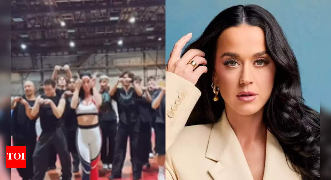 Katy Perry drops tantalising glimpse of her rehearsal from her upcoming ...