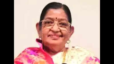 Singer Susheela: Singer Susheela hospitalised | Chennai News - Times of ...