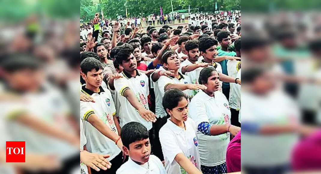 Warangal: Warangal Police Organizes 4K Run to Combat Drug Abuse ...