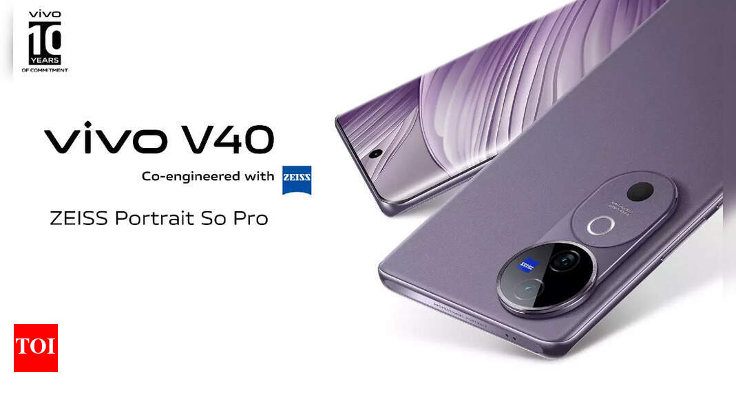 Vivo V40 with ZEISS co-engineered camera system goes on sale: Price in India, specifications and ...
