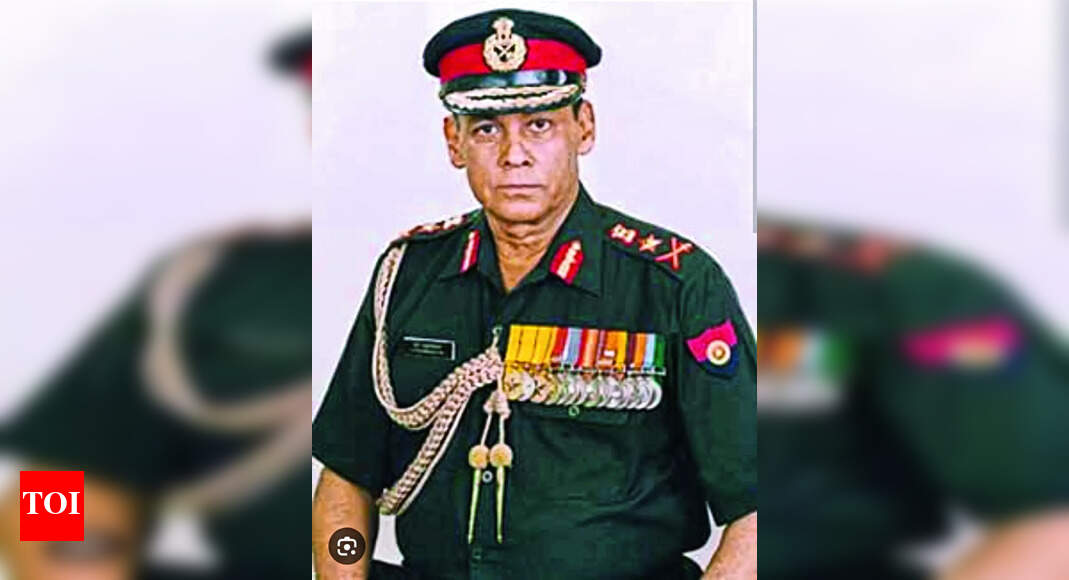 Ex-Army chief, Gen ‘Paddy’ dies aged 83 | Chennai News - The Times of India