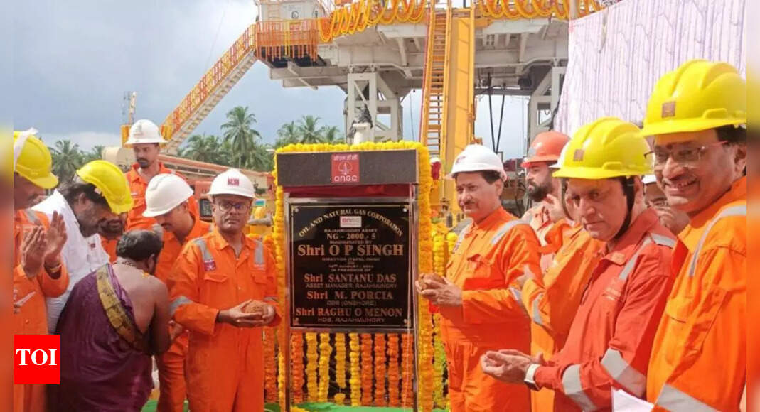 Meil deploys fully automated oil drilling rig at ONGC site | Vijayawada ...