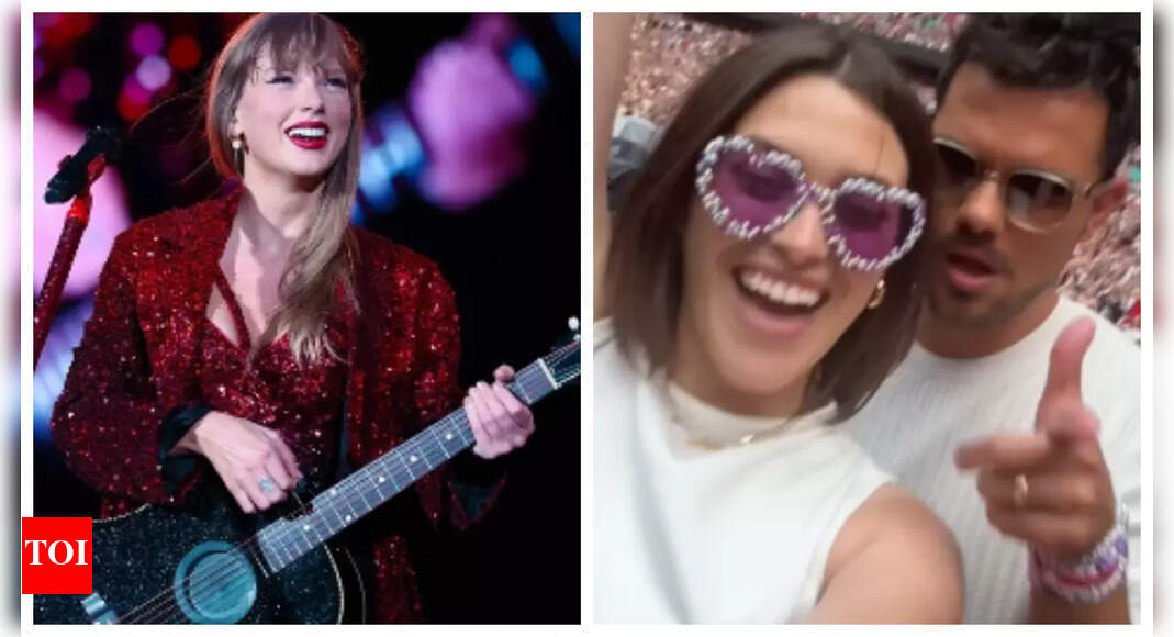 Taylor Swift's ex-beau Taylor Lautner attends Eras Tour with wife Tay ...