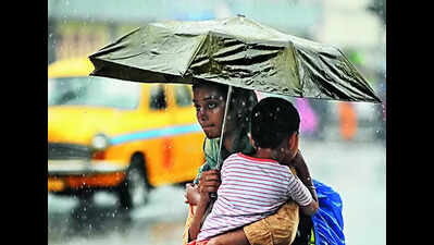 Heavy Rain Causes Waterlogging in North Kolkata, South Kol Spared ...