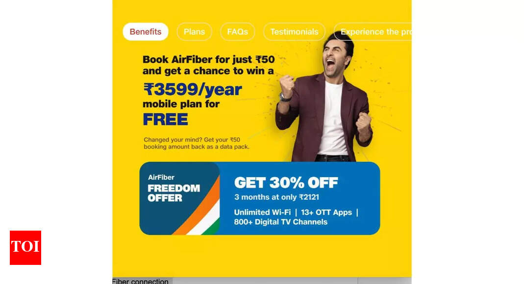 Reliance Jio extends Freedom offer: Offers Rs 3,599 yearly plan free ...